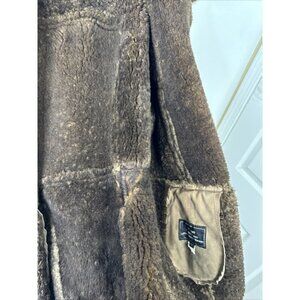 Sears | Jackets & Coats | Vintage Sears Shearling Sheepskin Coat Men 44 ...